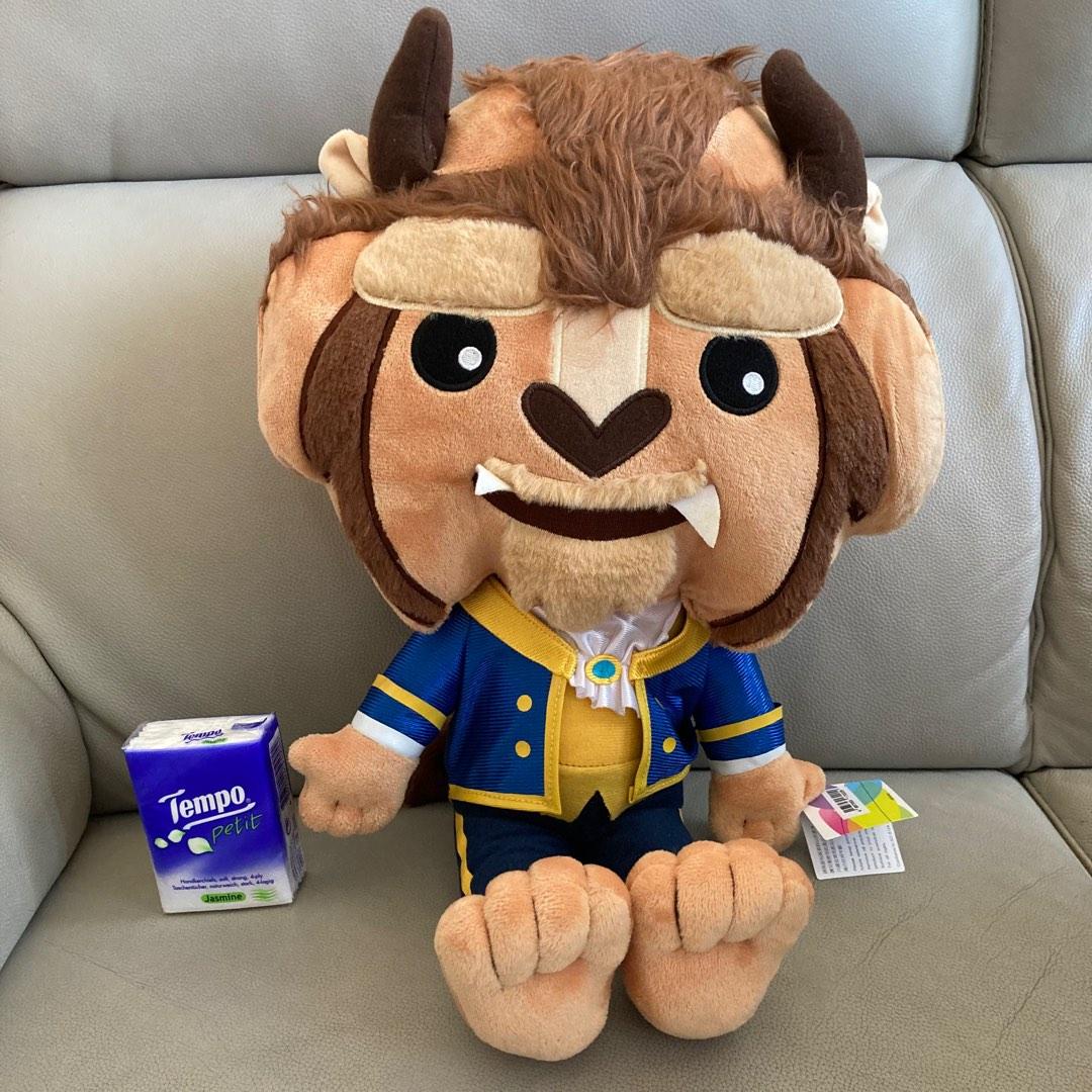 Disney Beauty and the beast 美女與野獸 野獸公仔 Beast soft toy, 興趣及遊戲, 玩具 & 遊戲類 ...