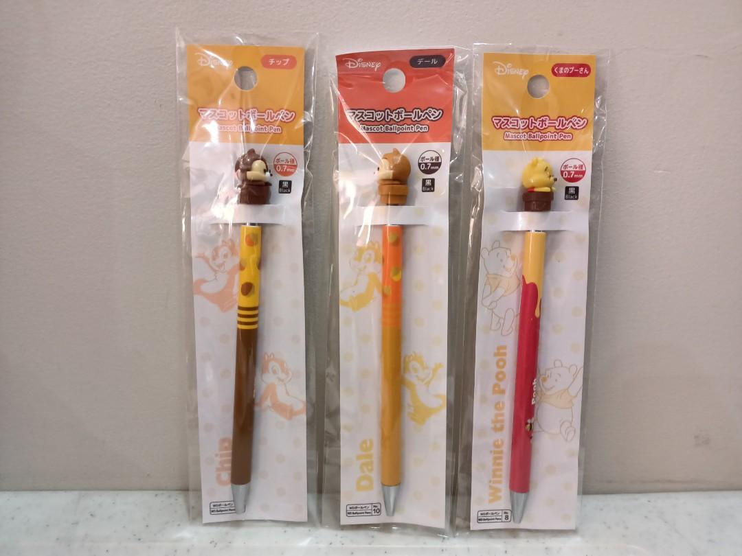 Disney Characters Mascot Ballpoint Pen, Hobbies & Toys, Stationary ...