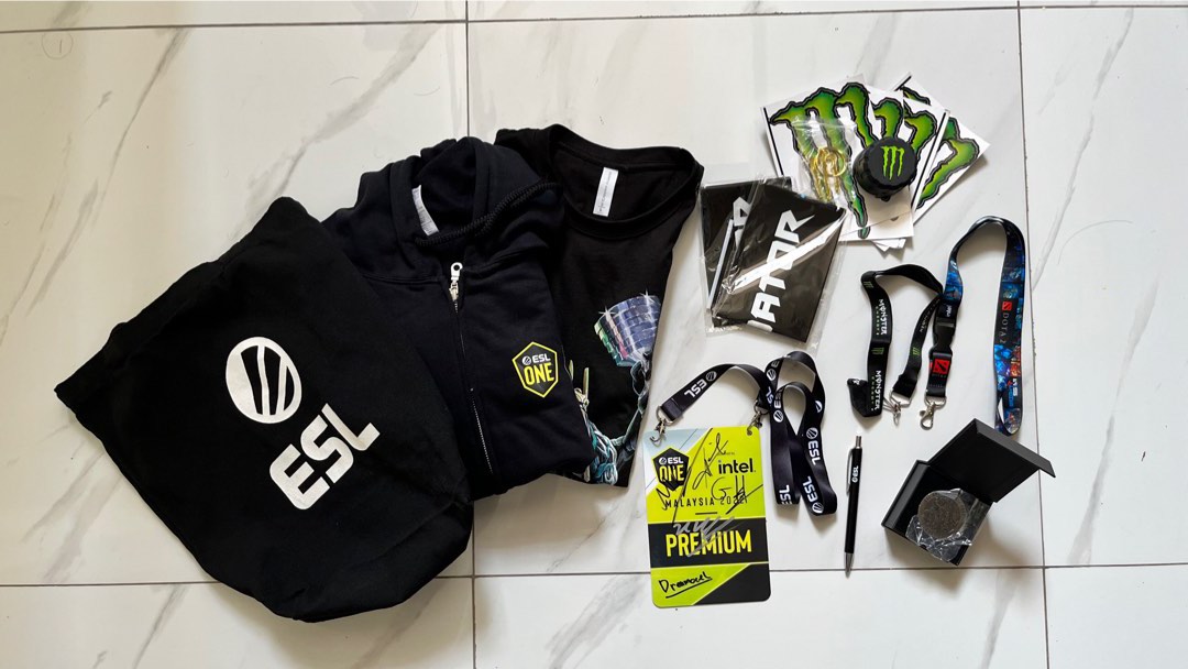 Dota 2 ESL One Malaysia 2022 Original Premium Merch (SIGNED BY NIGMA ...