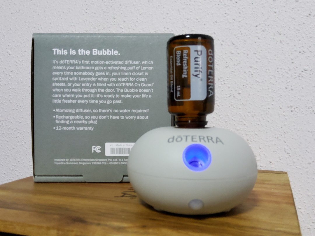 Doterra Bubbles Diffuser, Furniture & Home Living, Home Fragrance on ...