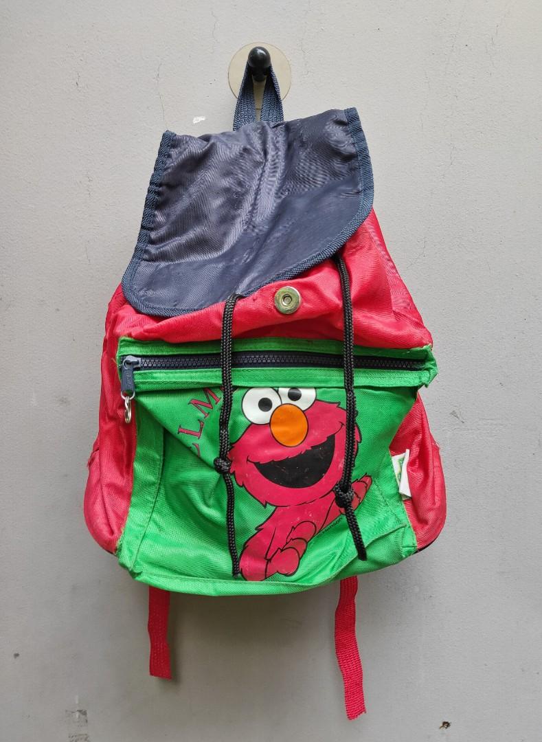 Elmo Backpack, Men's Fashion, Bags, Backpacks on Carousell