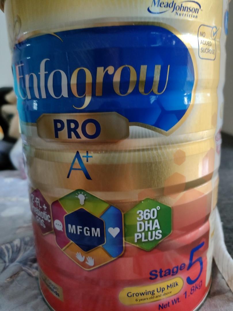 ENFAGROW PRO A+(STAGE 5), Babies & Kids, Nursing & Feeding, Weaning ...