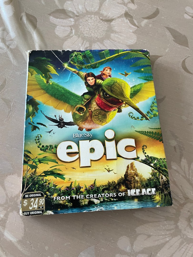 Epic Blu ray Disc, Hobbies & Toys, Music & Media, CDs & DVDs on Carousell
