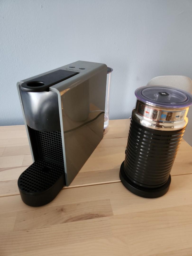 Essenza Mini Intense Grey & Aeroccino, TV & Home Appliances, Kitchen ...