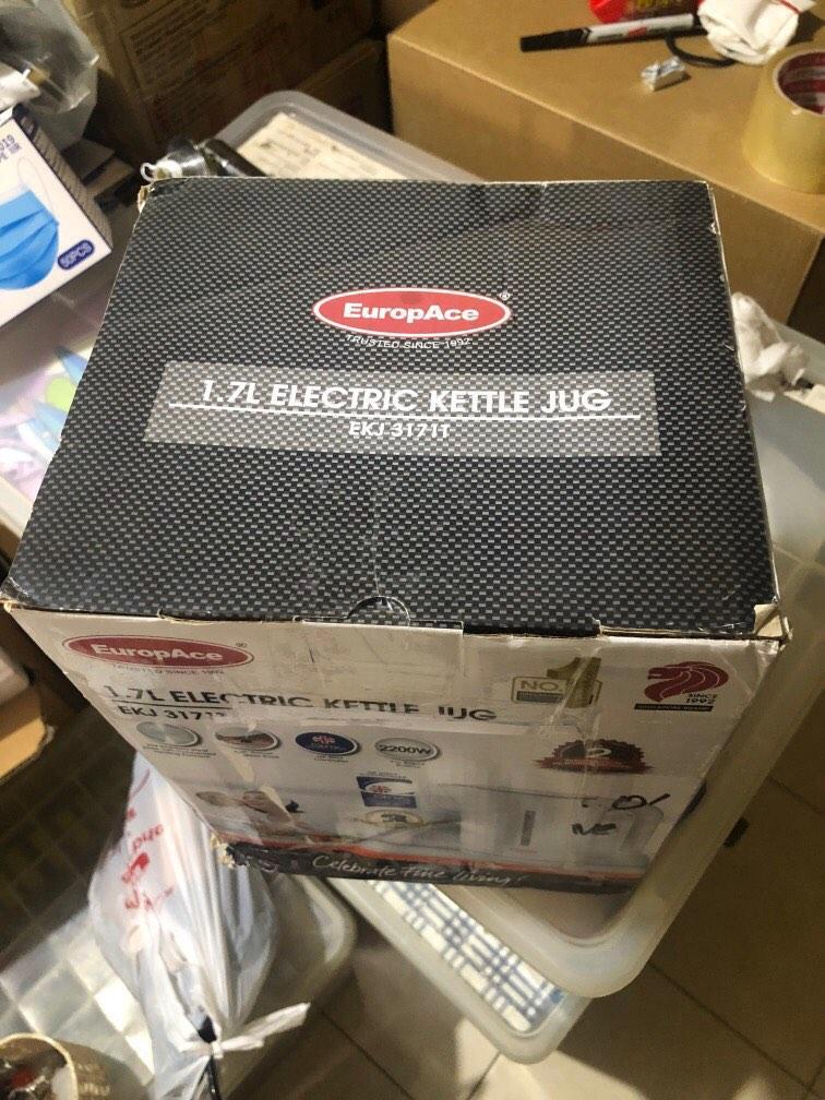 EuropAce 1.7L electric kettle, TV & Home Appliances, Kitchen Appliances ...