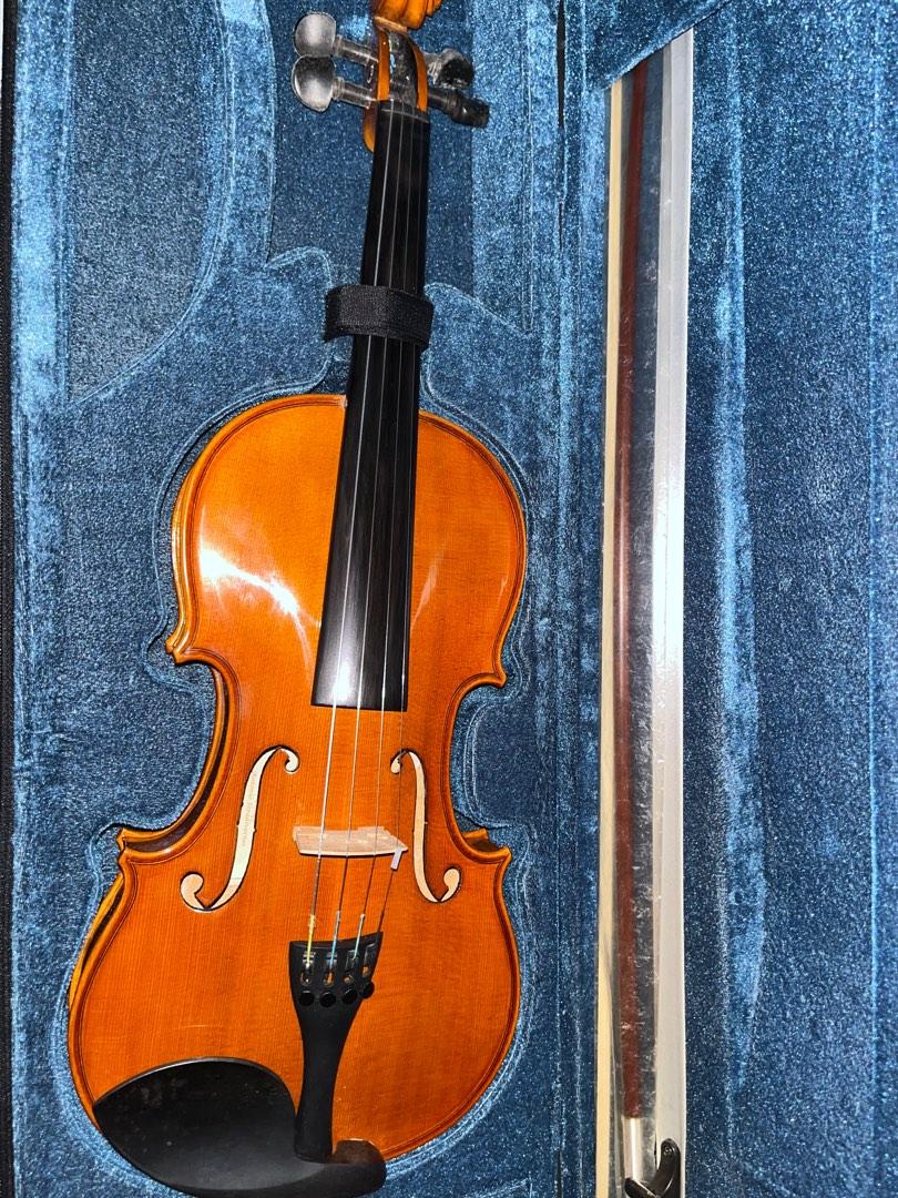 4/4 Eurostring Violin, Hobbies & Toys, Music & Media, Musical ...