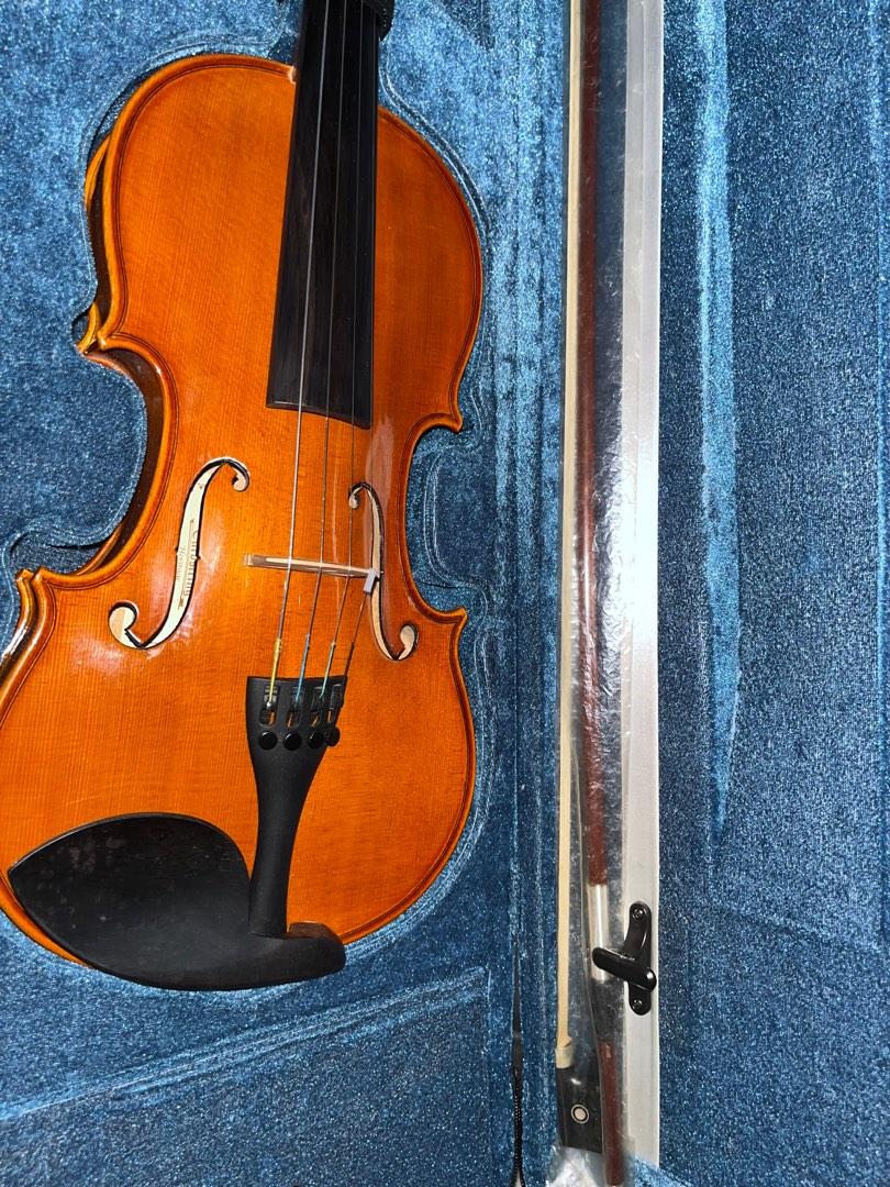 4/4 Eurostring Violin, Hobbies & Toys, Music & Media, Musical ...