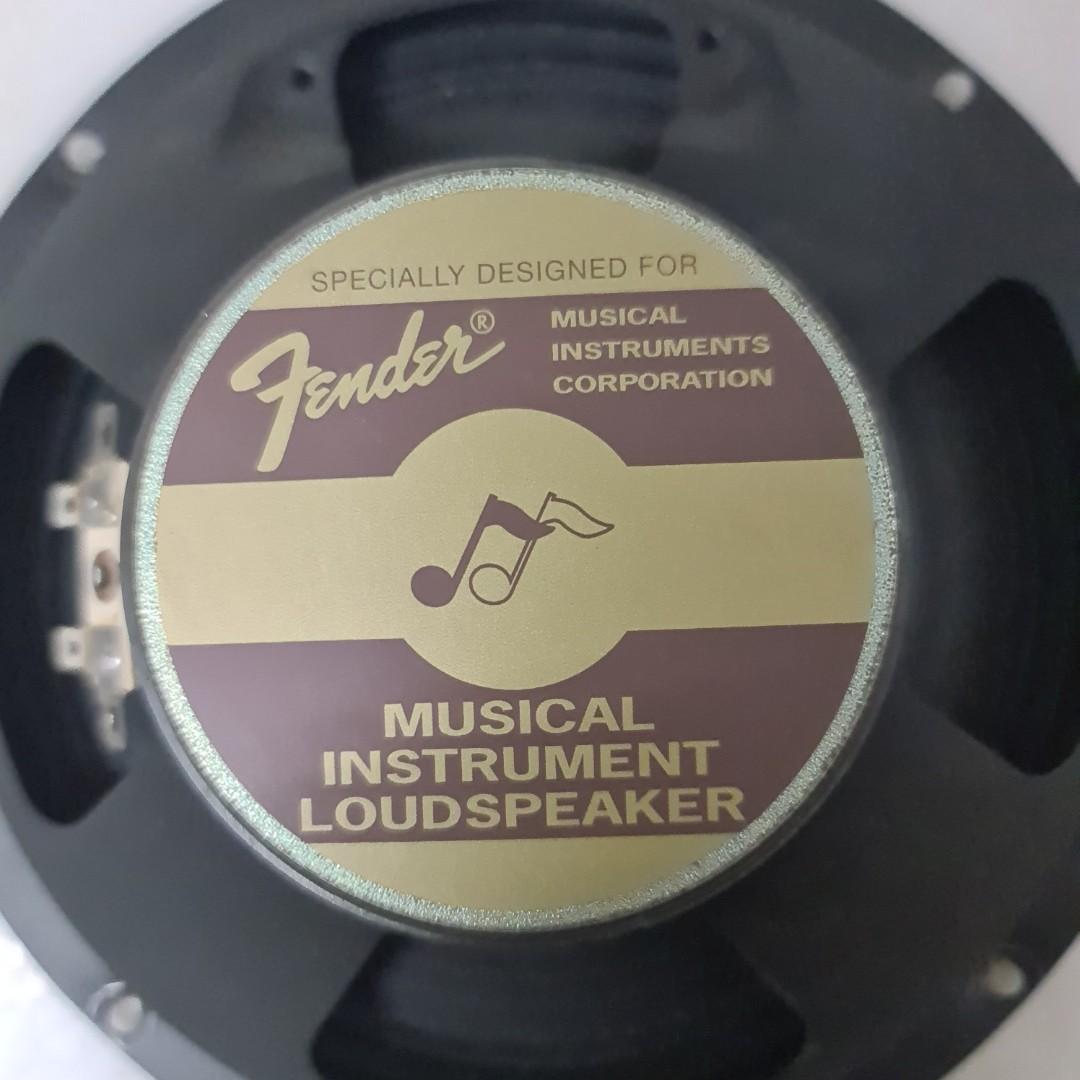 Fender Guitar Amp 8 inch Stock Speaker, Hobbies & Toys, Music & Media ...