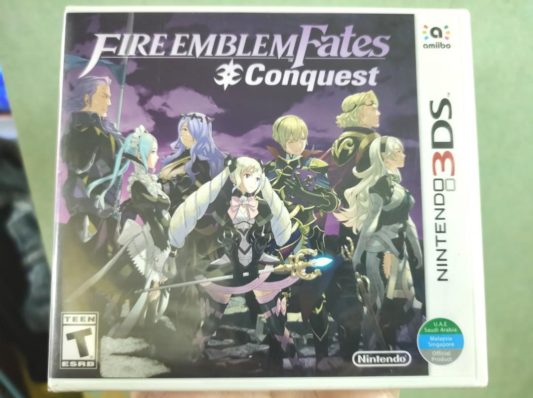 Fire Emblem Fates Conquest for Nintendo 3DS, Video Gaming, Video Games ...