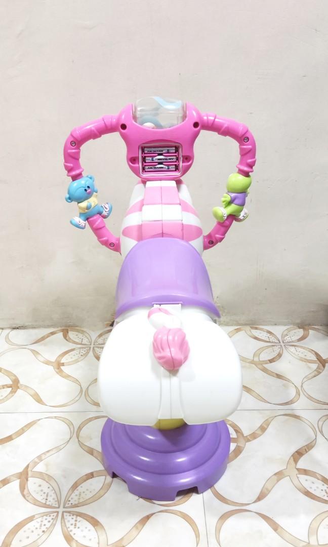 Fisher-Price Go Baby Go! Bounce & Spin Zebra Pink, Hobbies & Toys, Toys ...
