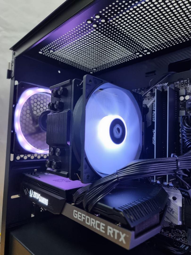 [FREE DELIVERY] DARKFLASH DLM22 BLACK + RTX 3070 ZOTAC TWIN EDGE LHR ...