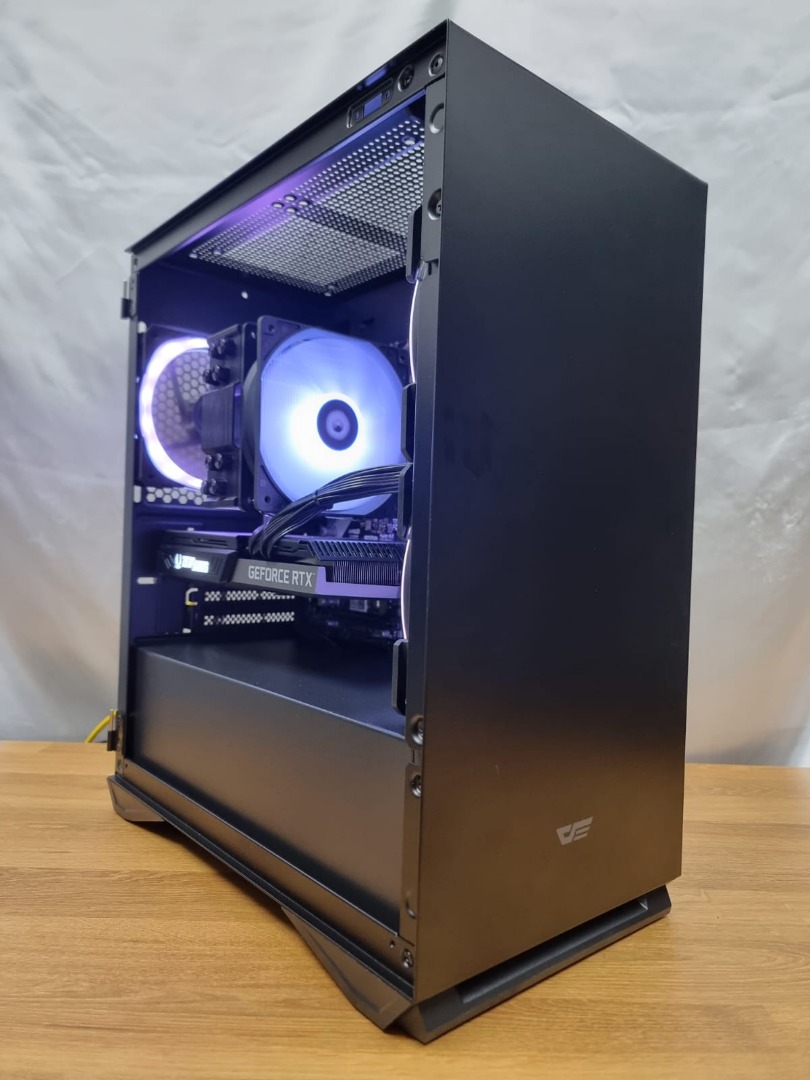 [FREE DELIVERY] DARKFLASH DLM22 BLACK + RTX 3070 ZOTAC TWIN EDGE LHR ...