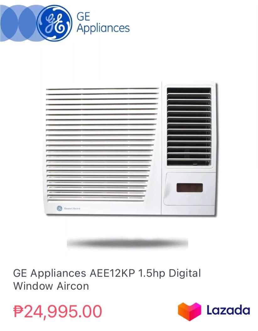 GE Appliances 1.5hp Window type Aircon, TV & Home Appliances, Air ...