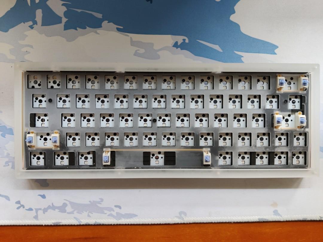 Gk64 gd64 60% custom mechanical keyboard qk65 with gasket mount ...