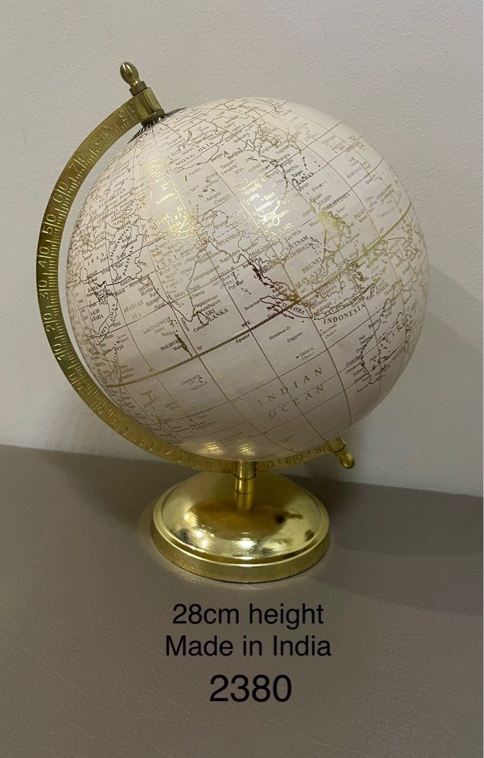 Globe made in india, Furniture & Home Living, Home Decor, Other Home ...