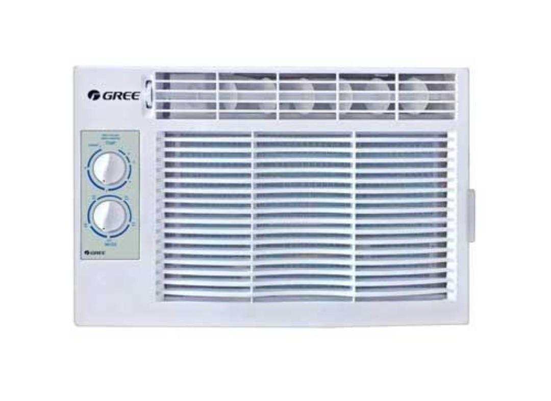 GREE WINDOW TYPE MANUAL, TV & Home Appliances, Air Conditioning and ...