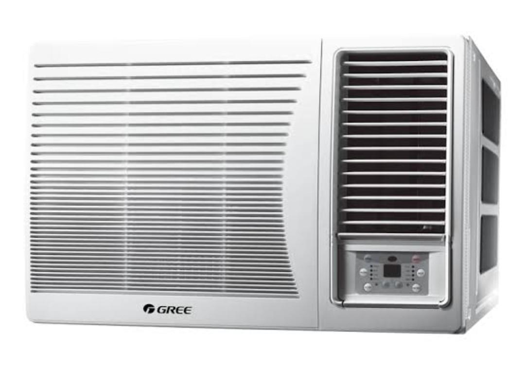 GREE WINDOW TYPE WITH REMOTE, TV & Home Appliances, Air Conditioning ...