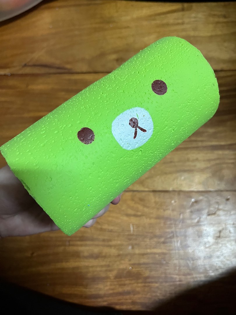 Green Cake Roll Squishy, Hobbies & Toys, Toys & Games on Carousell