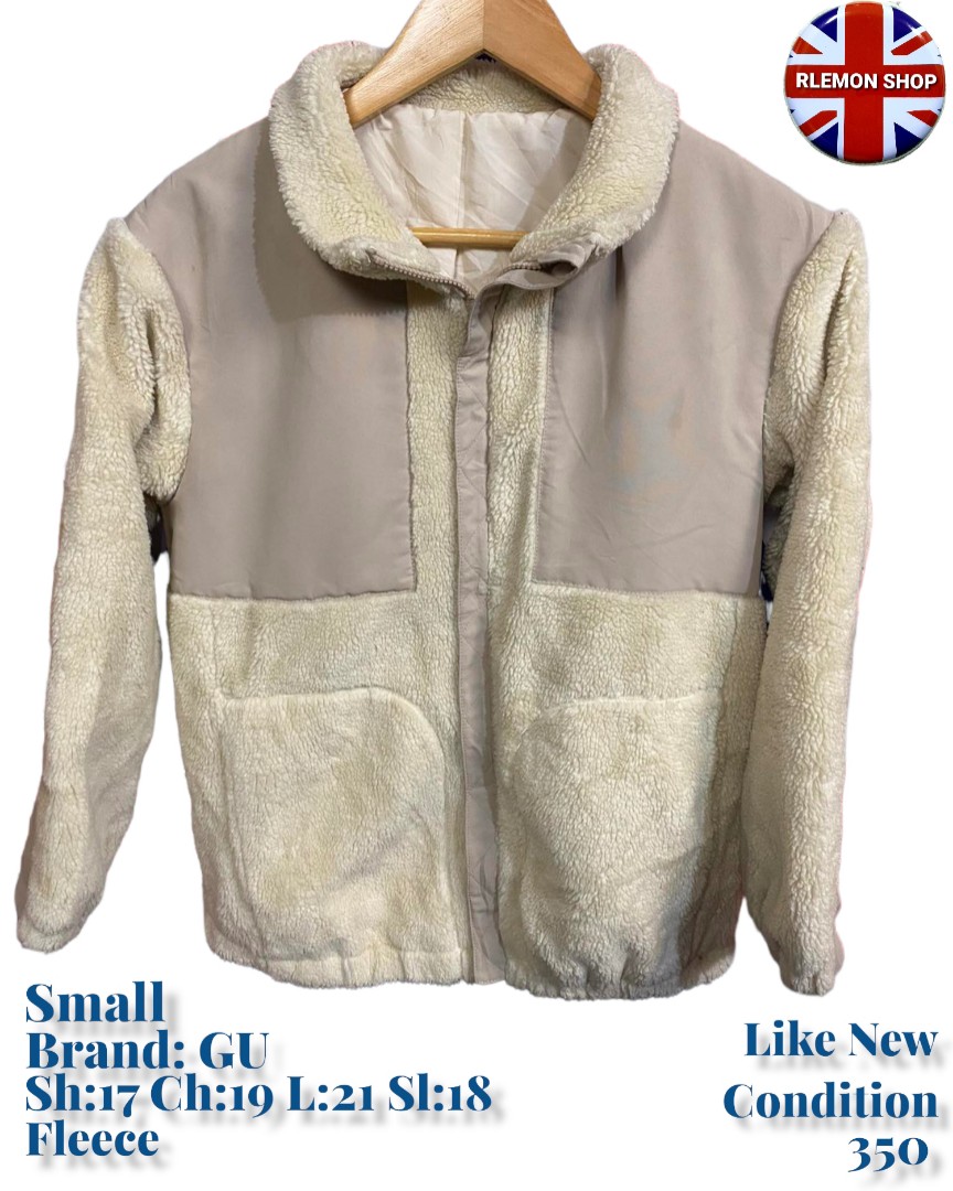 GU Fleece Jacket, Women's Fashion, Coats, Jackets and Outerwear on ...