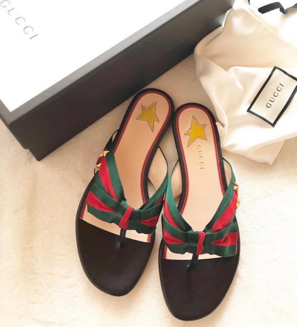 Gucci sandals, Women's Fashion, Footwear, Flats & Sandals on Carousell