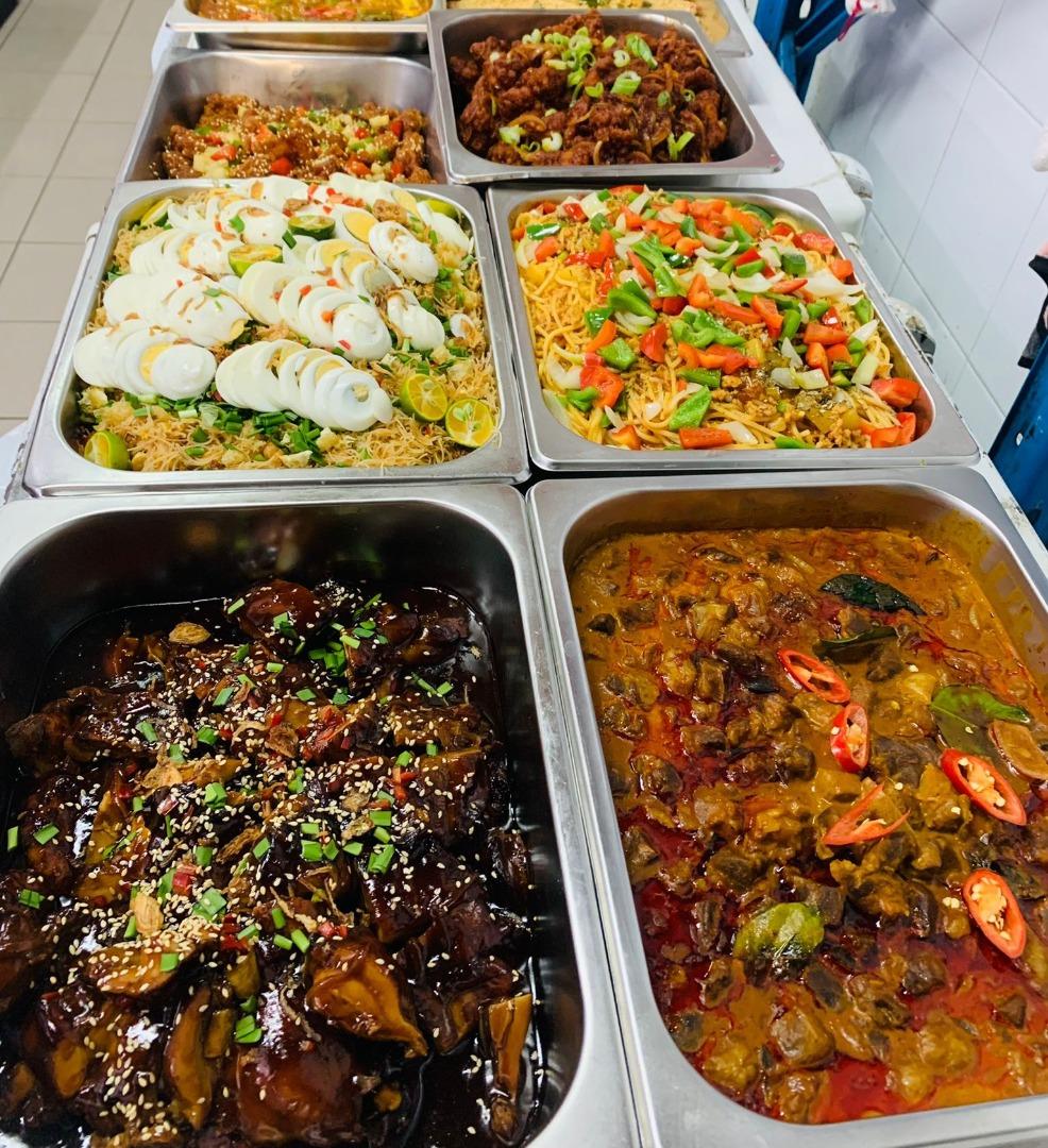 Halal Buffet Catering Menu Set - Gold, Food & Drinks, Local Eats on ...