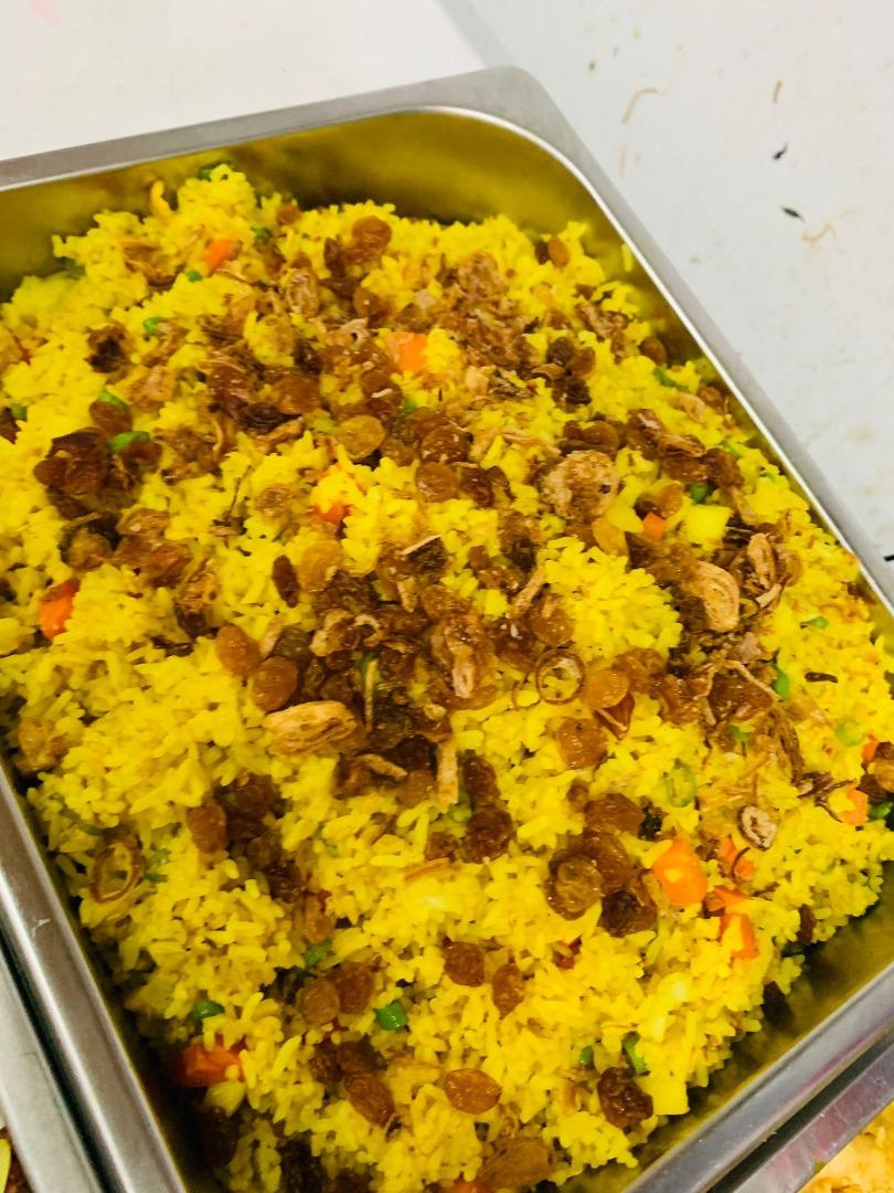 Halal Buffet Catering Menu Set - Gold, Food & Drinks, Local Eats on ...