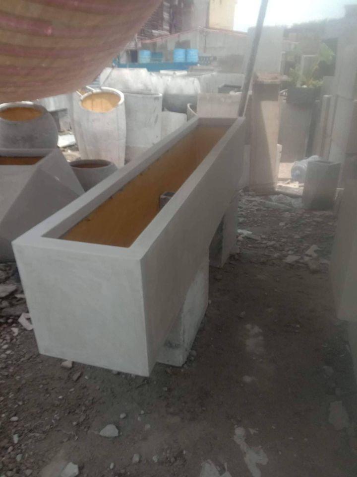 HANNAH60" Glass Fiber Reinforced Concrete (GFRC) Planters Plant box ...