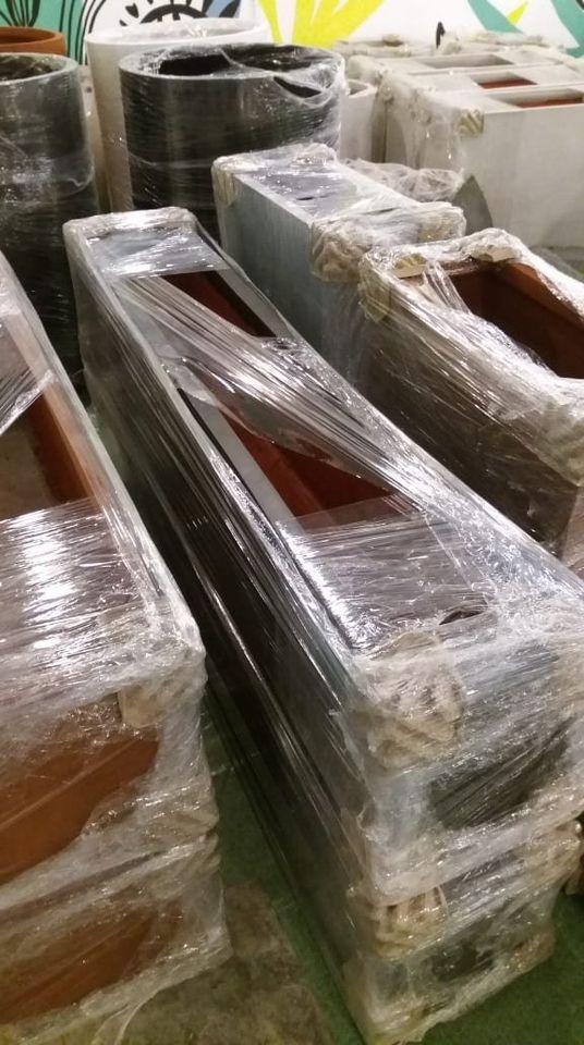 HANNAH60" Glass Fiber Reinforced Concrete (GFRC) Planters Plant box ...