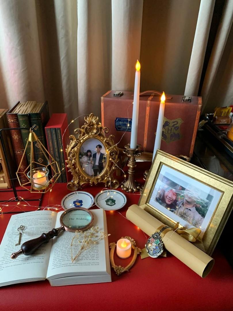 Harry Potter Photo Table Booth Rental, Hobbies & Toys, Stationery ...