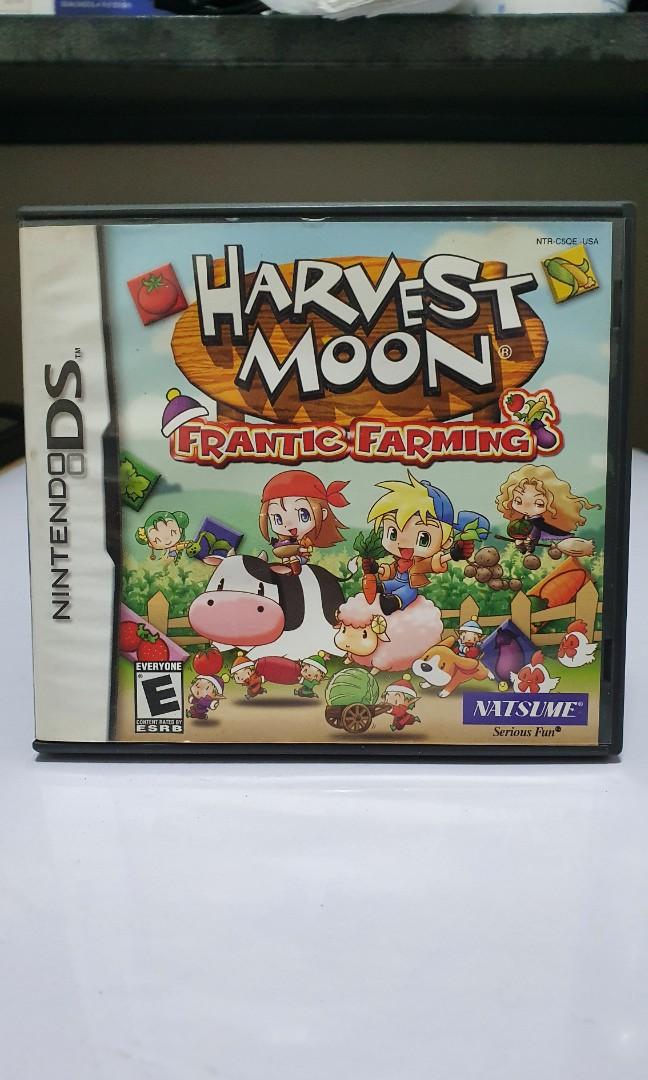 Harvest Moon Frantic Farming ( Nintendo Ds, USA), Video Gaming, Video ...