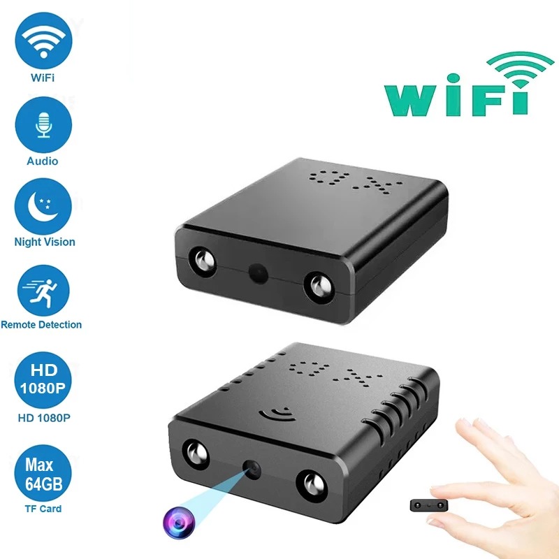 HD1080P Mini ip Cam XD WiFi Night Vision Camera IR-CUT Motion Detection ...