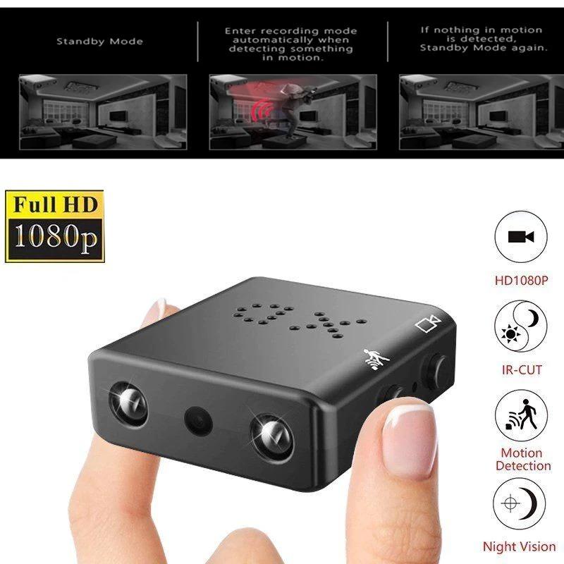 HD1080P Mini ip Cam XD WiFi Night Vision Camera IR-CUT Motion Detection ...