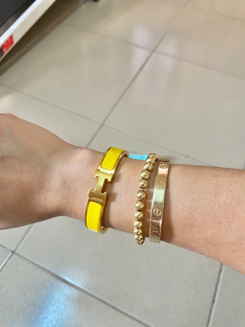 Hermes clic clac, Women's Fashion, Watches & Accessories, Other ...