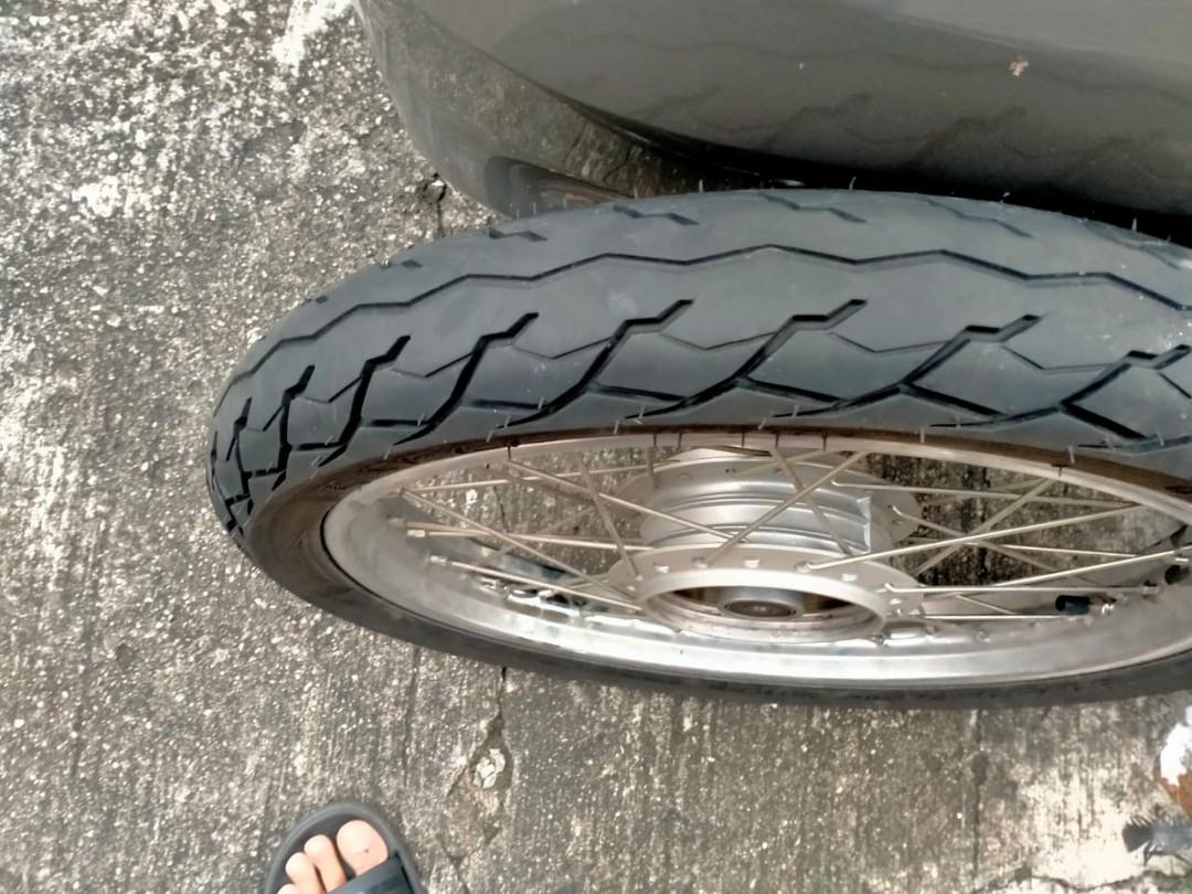 Honda Wave 125i Stock Rim, Motorcycles, Motorcycle Accessories on Carousell