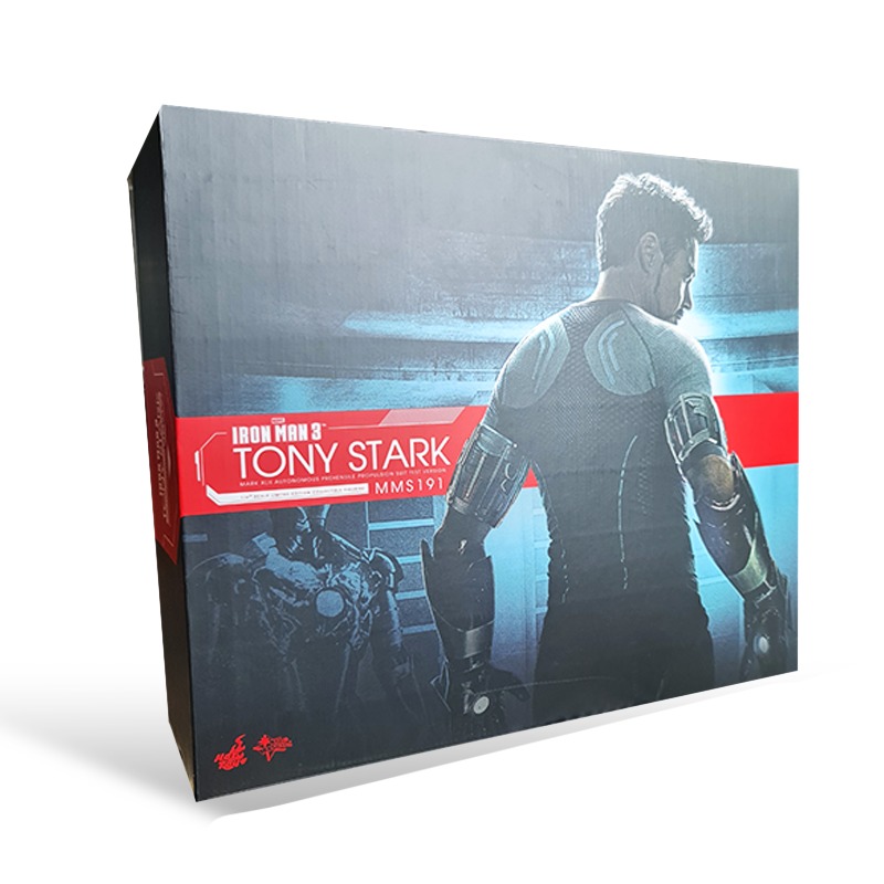 Hot Toys MMS 191 TONY STARK WORKSHOP Marvels 1/6 Collectible Figure ...