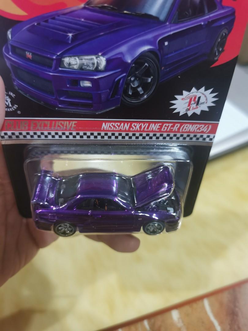 Hot wheels RLC Nissan Skyline GT-R R34 Purple, Hobbies & Toys, Toys ...