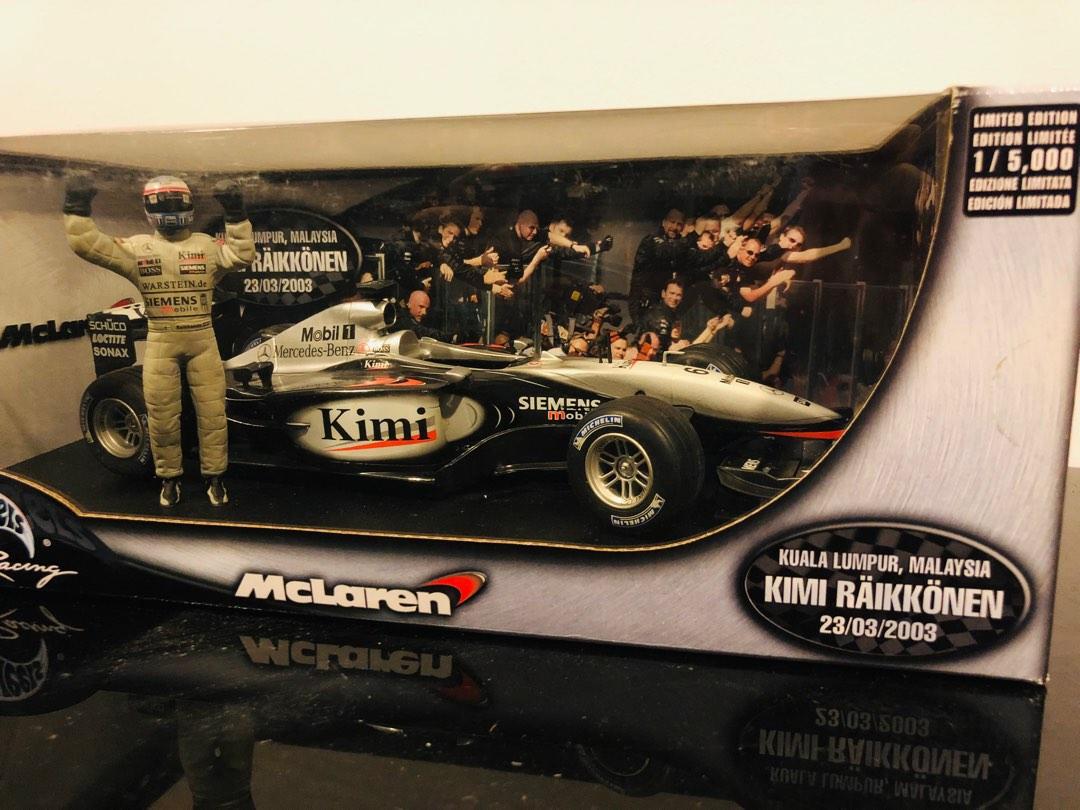 Hotwheels 1:18 Kimi Raikkonen McLaren Limited Edition, Hobbies & Toys ...