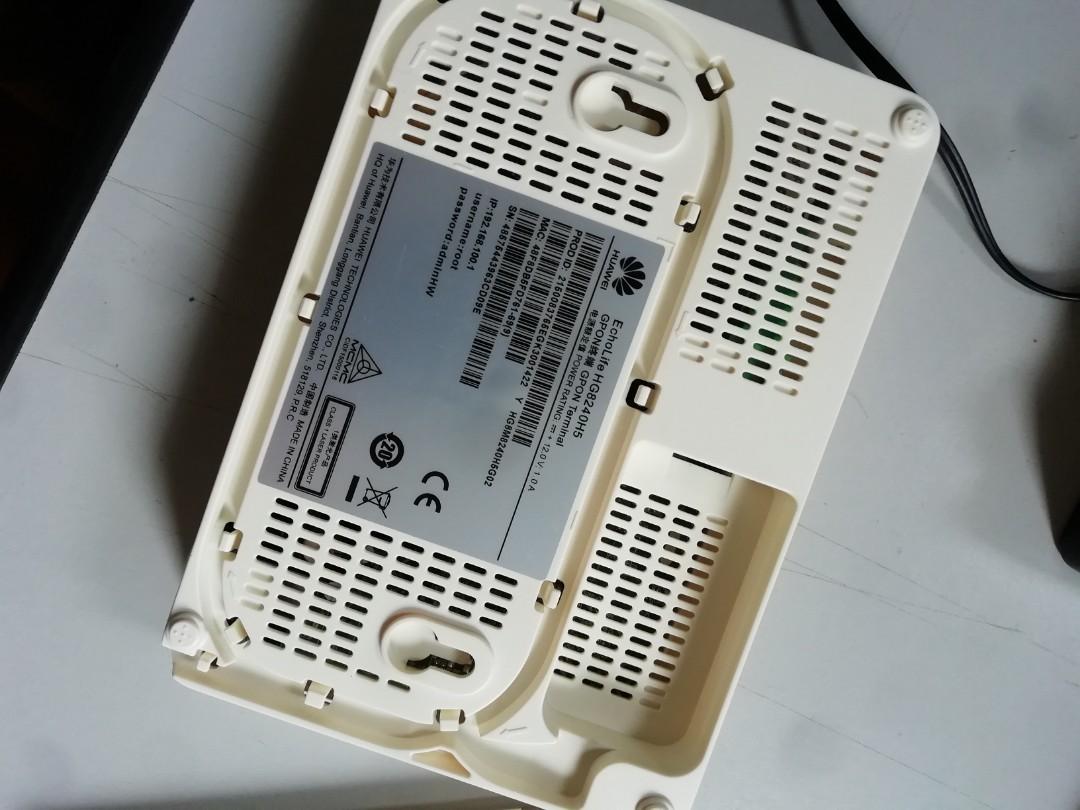 Huawei ONT GPON Optical Network Terminal, Computers & Tech, Parts ...