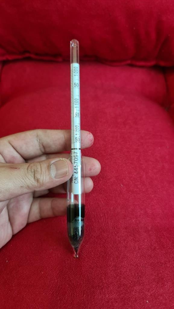 Hydrometer, Specific Gravity Hydrometer, Plain Form Hydrometer, 1.000 ...