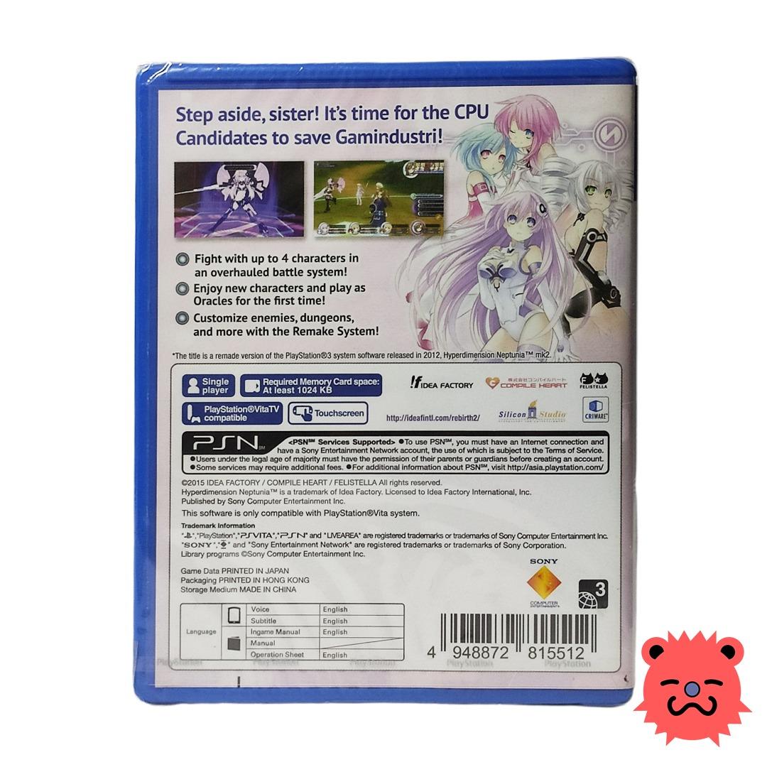 Hyperdimension Neptunia ReBirth 2 Sisters Generation video game for PS ...