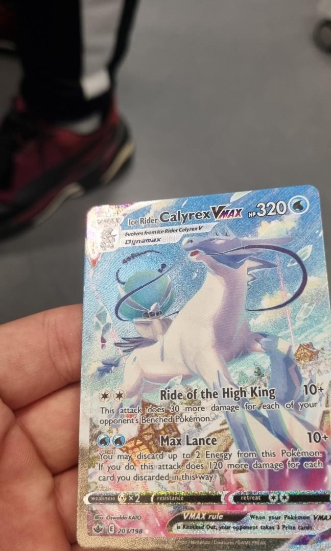 Ice Rider Calyrex VMax | Pokemon Cards |Alternate Art | Pokemon TCG ...