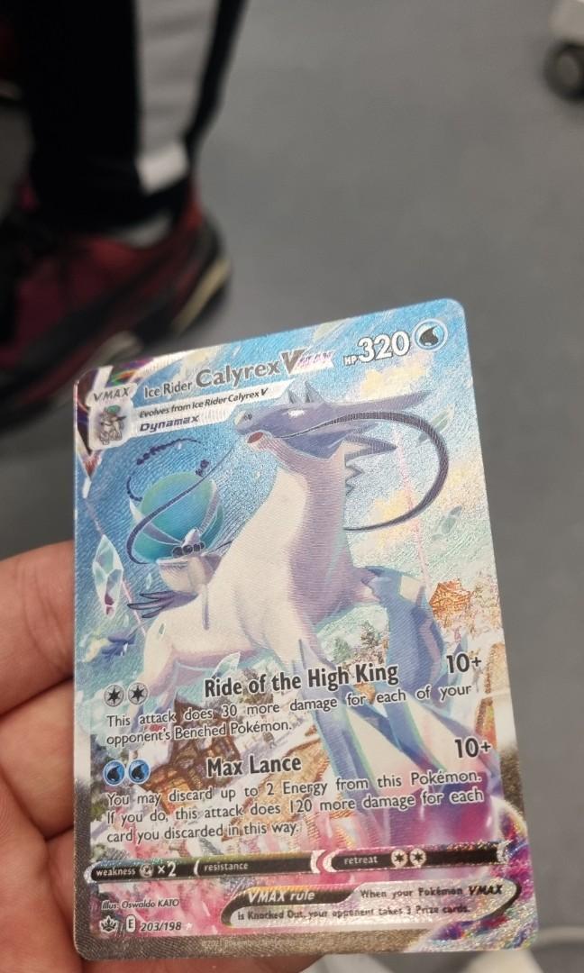 Ice Rider Calyrex VMax | Pokemon Cards |Alternate Art | Pokemon TCG ...