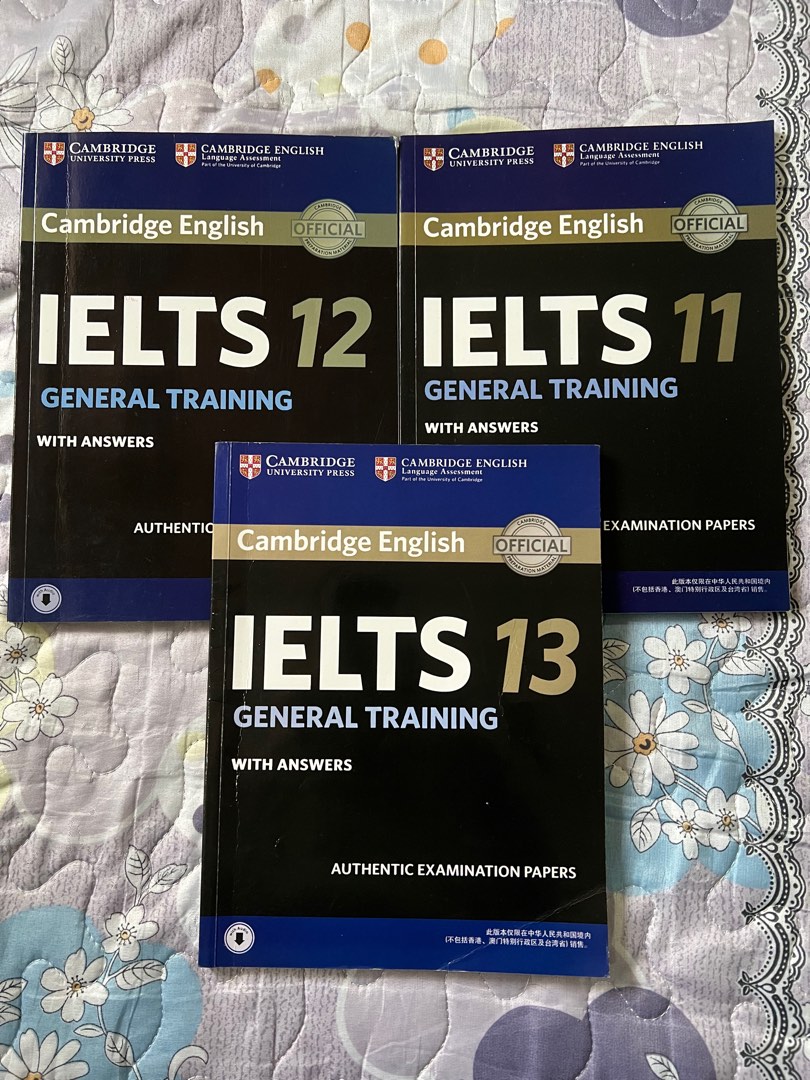 IELTS GENERAL STUDY BOOKS, Hobbies & Toys, Books & Magazines, Textbooks on Carousell