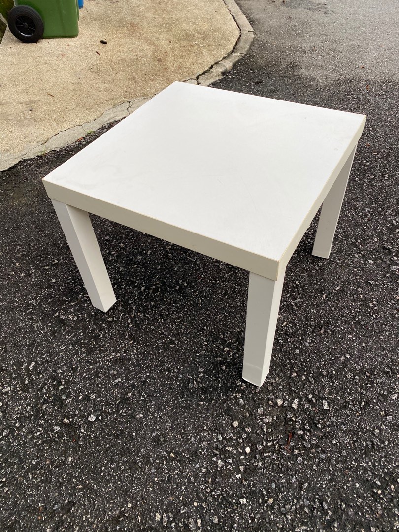 IKEA Lack Side Table - White - Free!, Furniture & Home Living ...