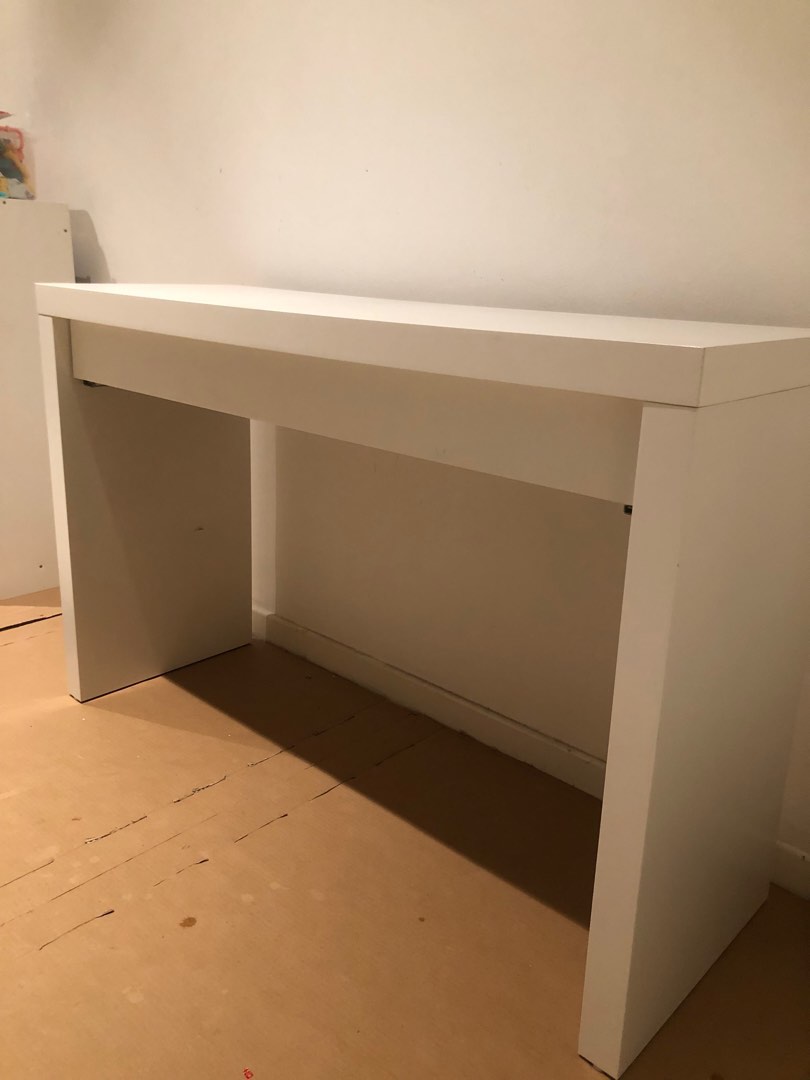 Ikea malm dresser dressing table 120cm x 41cm, Furniture & Home Living ...