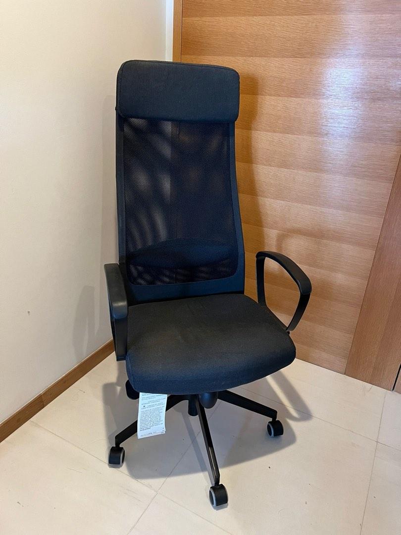 IKEA Markus office chair, Furniture & Home Living, Furniture, Chairs on ...