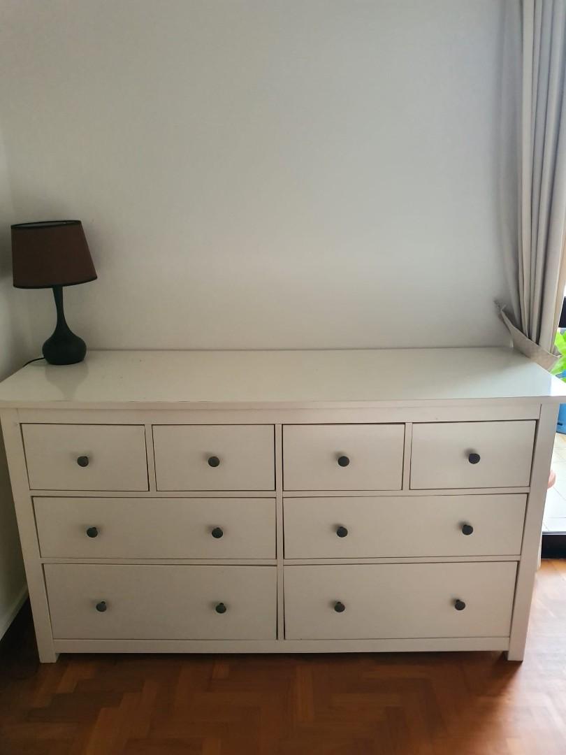Ikea white hemnes drawers, Furniture & Home Living, Furniture, Shelves ...