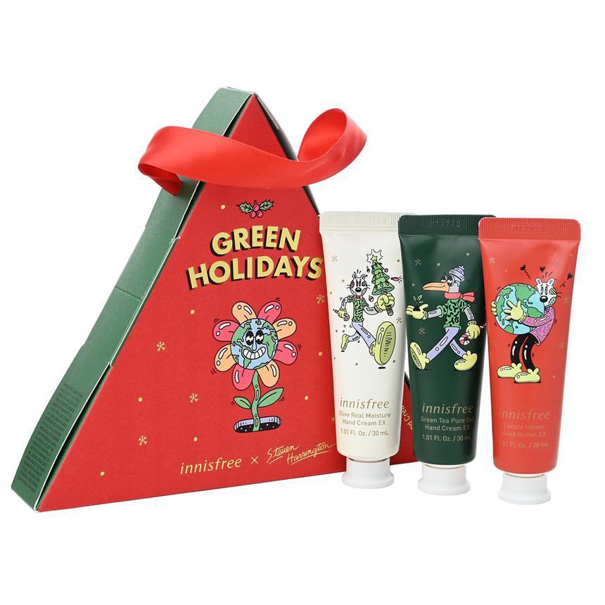 Innisfree Hand Cream 30 ml- Green Tea, Olive, Canola Honey, Beauty ...