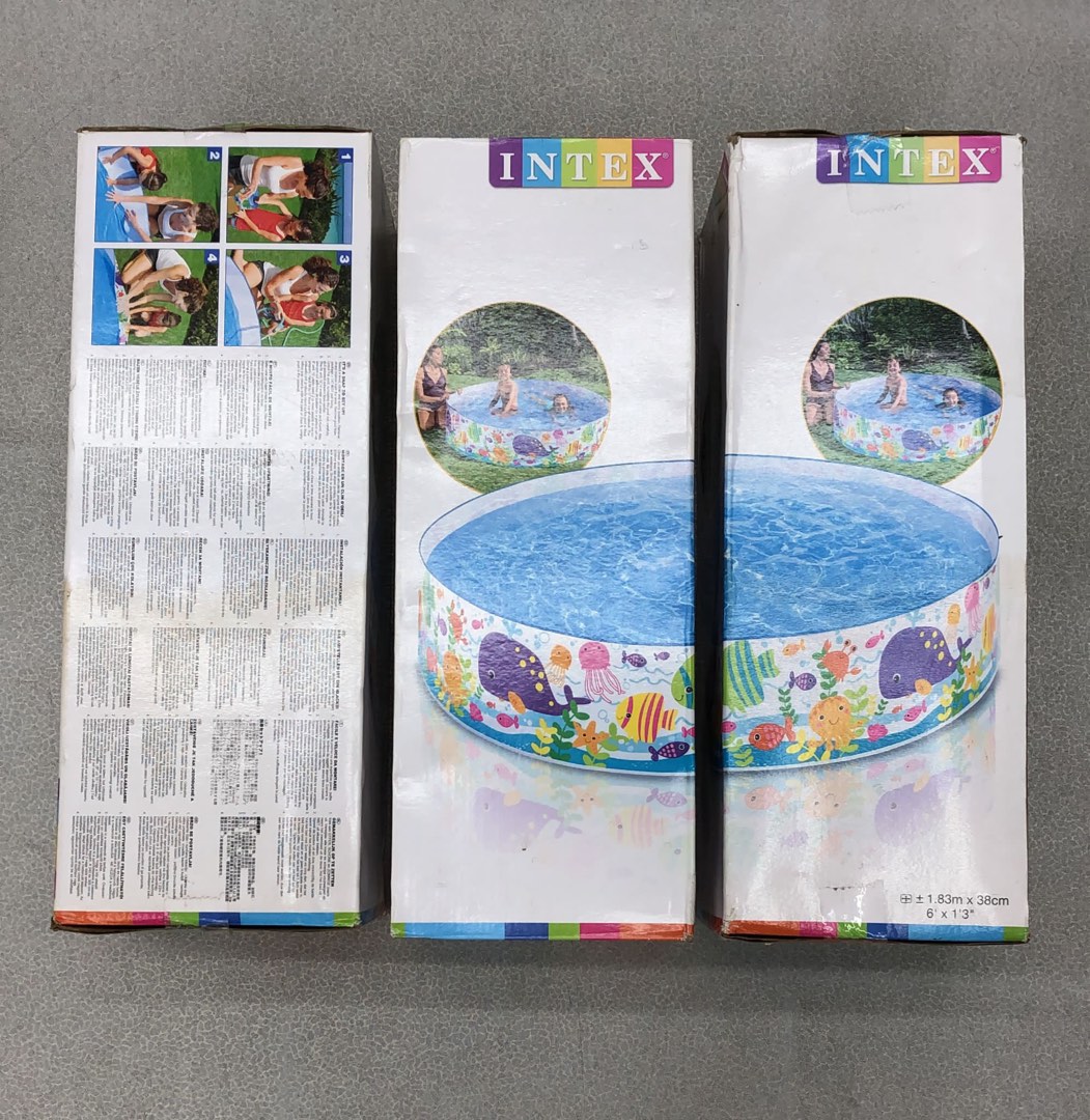 Intex Outdoor Pool, Hobbies & Toys, Toys & Games on Carousell