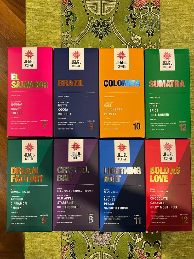 Jewel Gemma Coffee Machine + Exotic coffee capsules, TV & Home ...